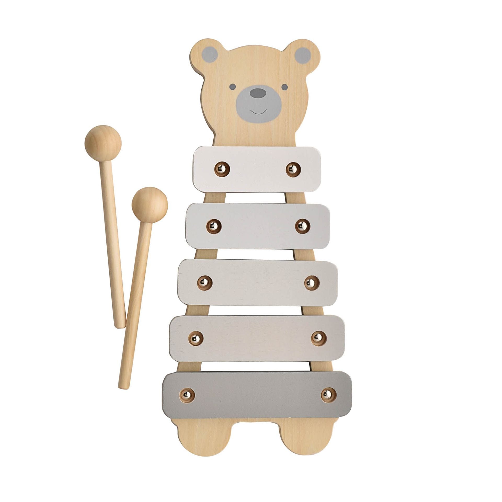 Bambino Wooden Toy Xylophone - Teddy – Purpink Gifts Ltd