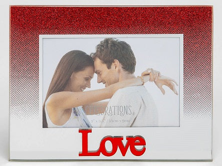 Red Glitter Acrylic Frame – Purpink Gifts Ltd
