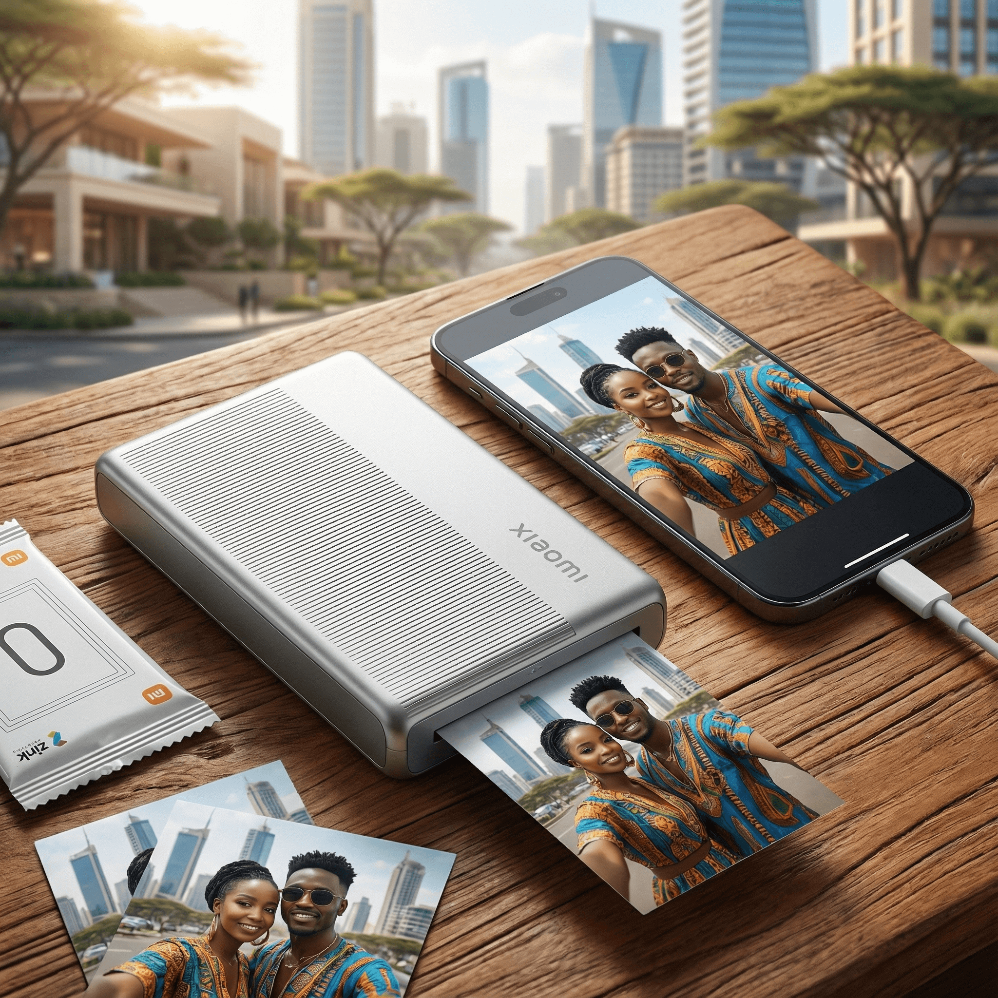 MI Portable Photo Printer – Compact Wireless Photo Printer for Phones ...