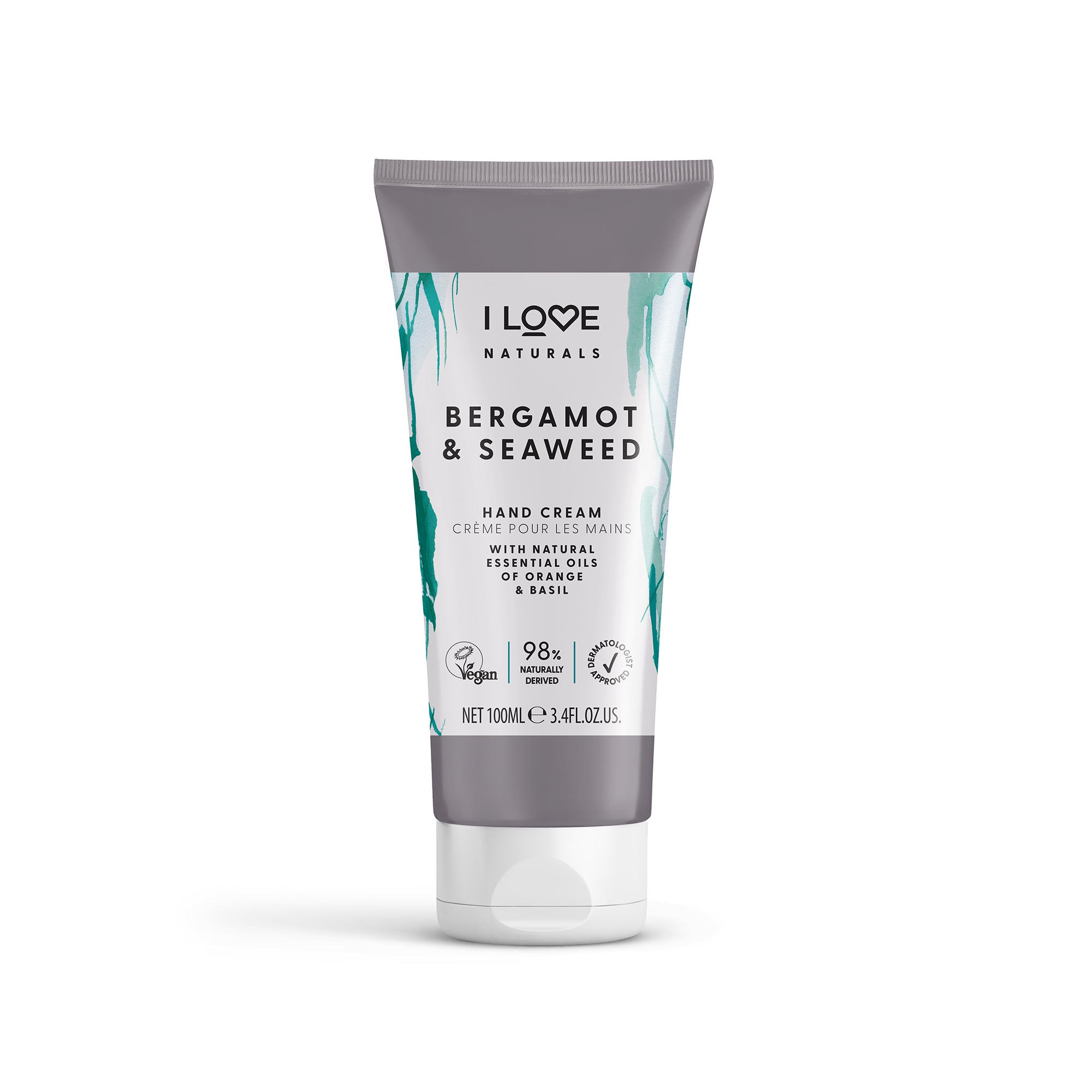 Naturals Bergamot & Seaweed Hand Cream 100ml – Purpink Gifts Ltd