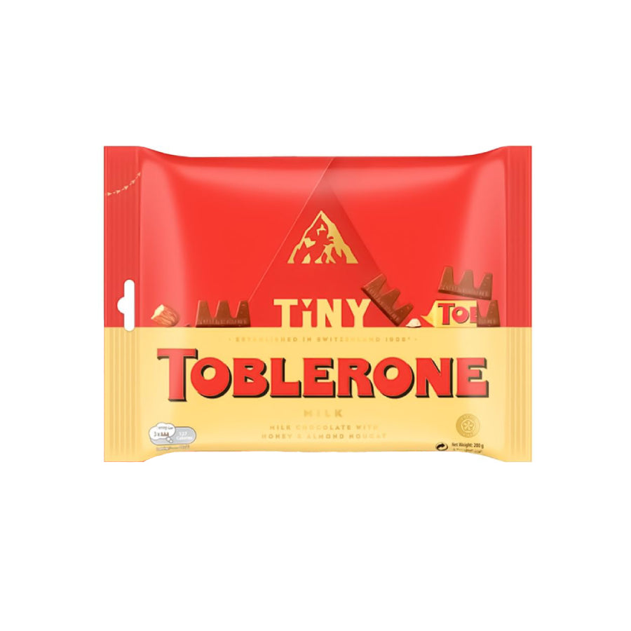 Toblerone Tiny Milk Chocolate Bag 200g – Purpink Gifts Ltd