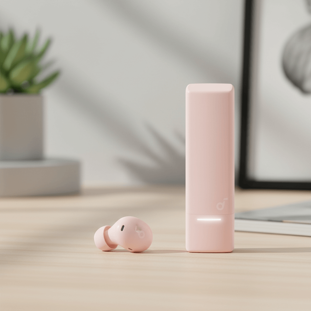 Soundcore A30i Wireless Earbuds – Pink & White | Lightweight Bluetooth ...