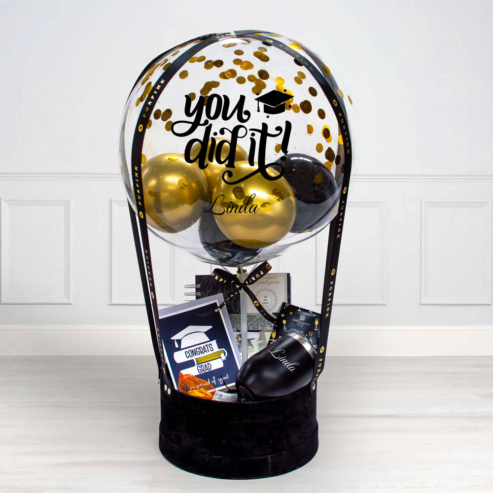 Congrats Grad! Hot Air Balloon – Purpink Gifts Ltd