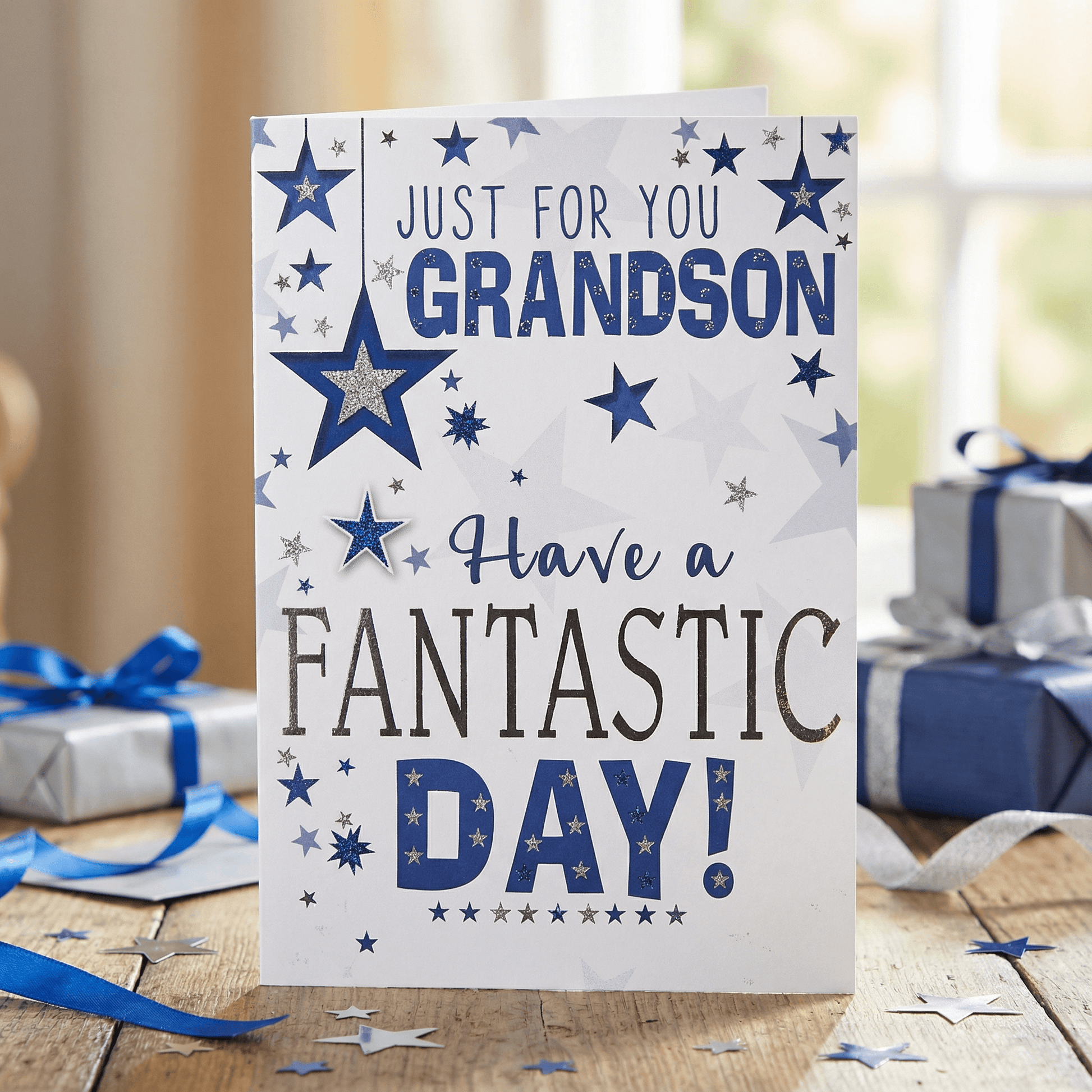 Grandson Greeting Card – Premium Card | Purpink – Purpink Gifts Ltd