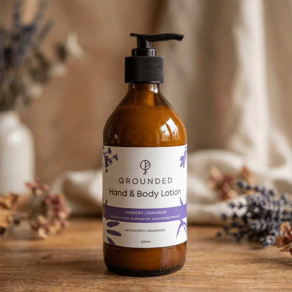 Grounded Hand & Body Lotion 300ml | Natural Eco-Friendly Skincare ...