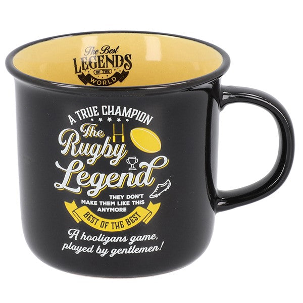 Living Legend Mug Rugby – Purpink Gifts Ltd