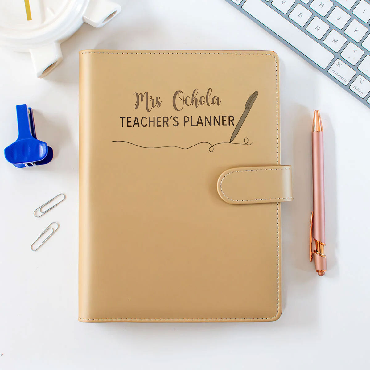 Personalised Teachers A5 Refillable Planner – Custom Gift in Kenya ...