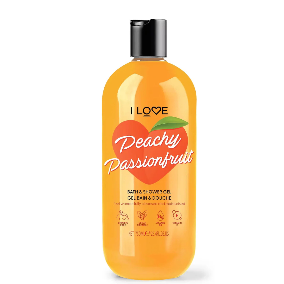 Peachy Passionfruit Bath Shower Crème – 750ml – Purpink Gifts Ltd