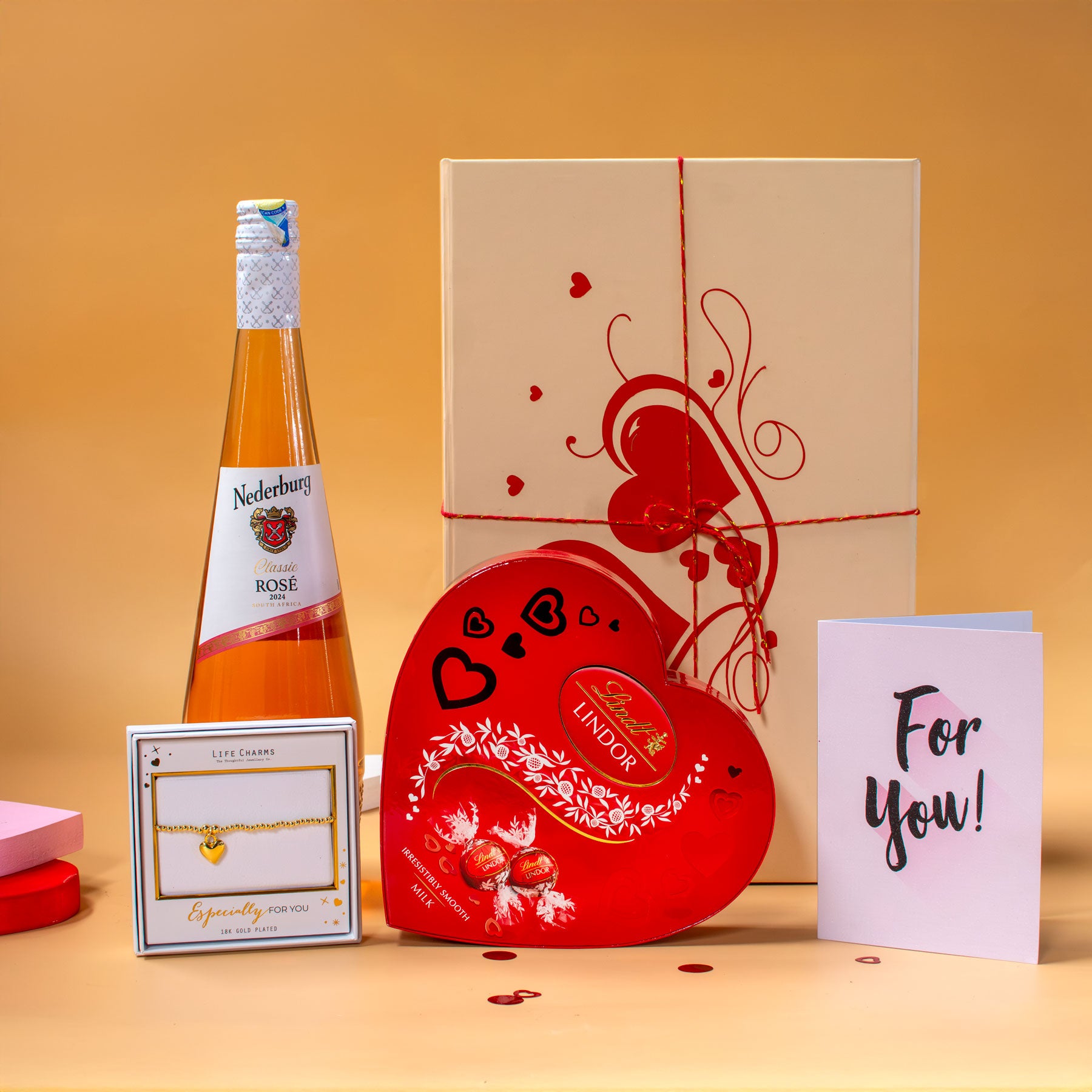 The Rosé Rendezvous | Elegant Romantic Gift with Rosé – Purpink ...
