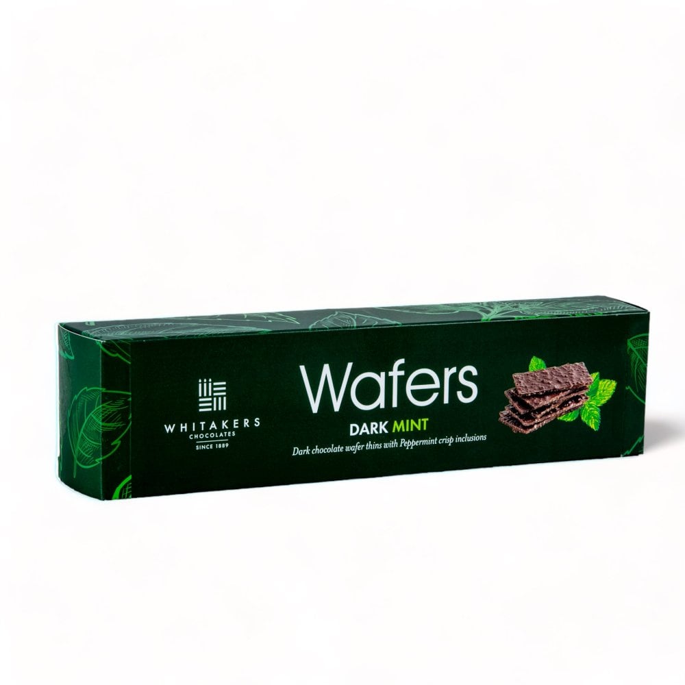 Dark Chocolate Mint Wafers by Whitakers, 175g – Purpink Gifts Ltd