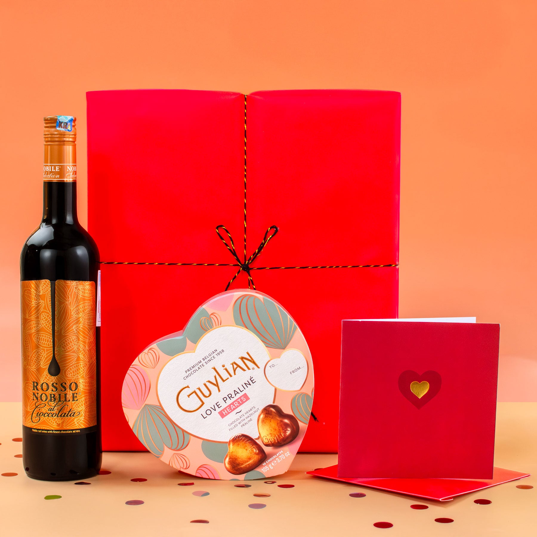 Amour et Vin Romantic Chocolate & Wine Hamper | Same Day Gift Delivery ...